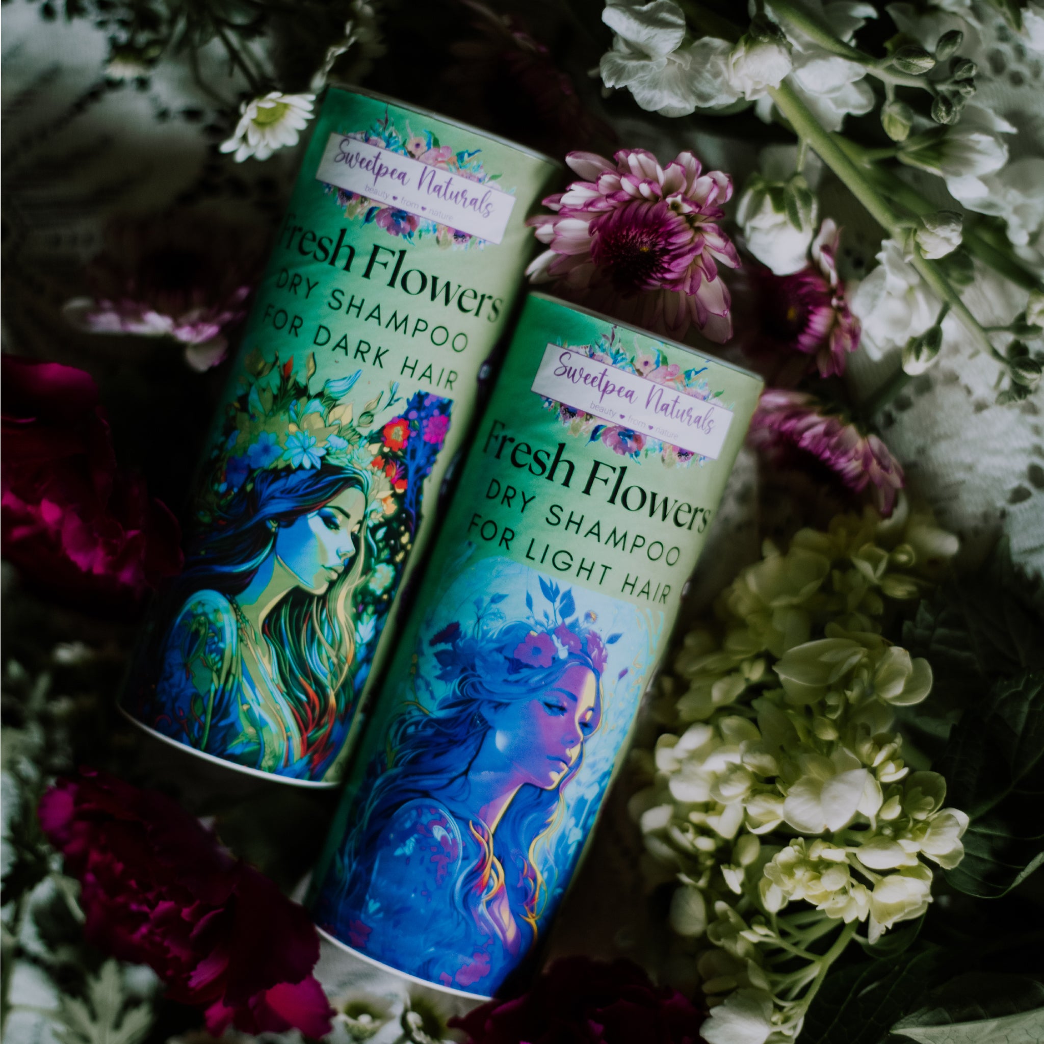 Fresh Flowers Dry Shampoo – Sweetpea Naturals
